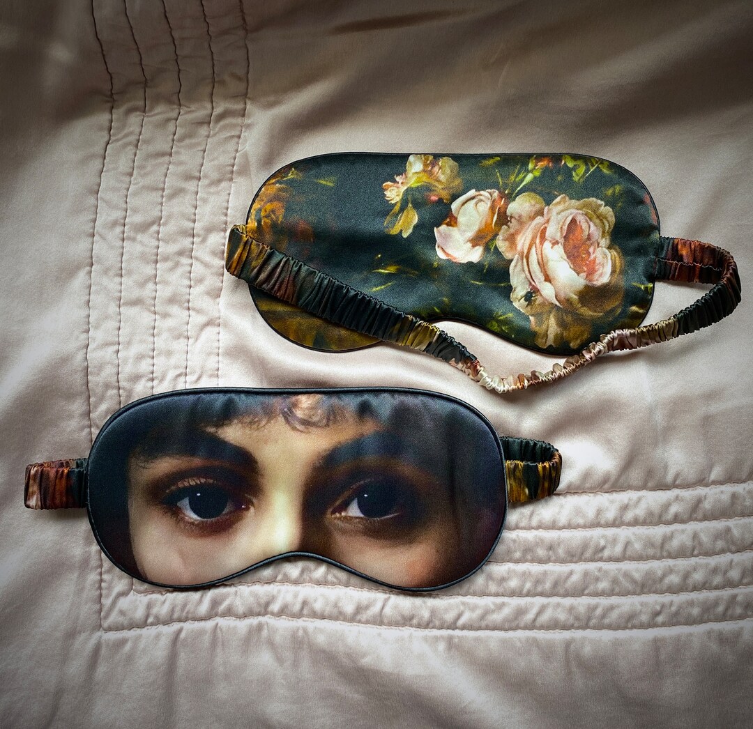 Victorian Slumber 100% Mulberry Silk Reversible Sleep Mask - Etsy