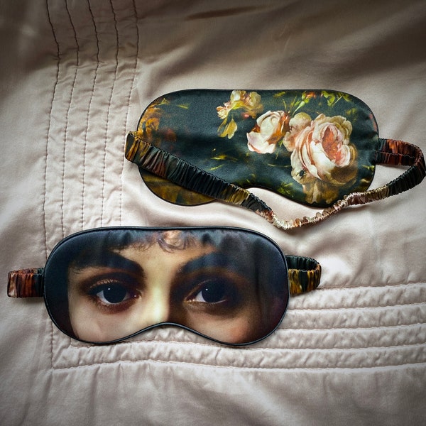 Gothic Sleep Mask - Etsy