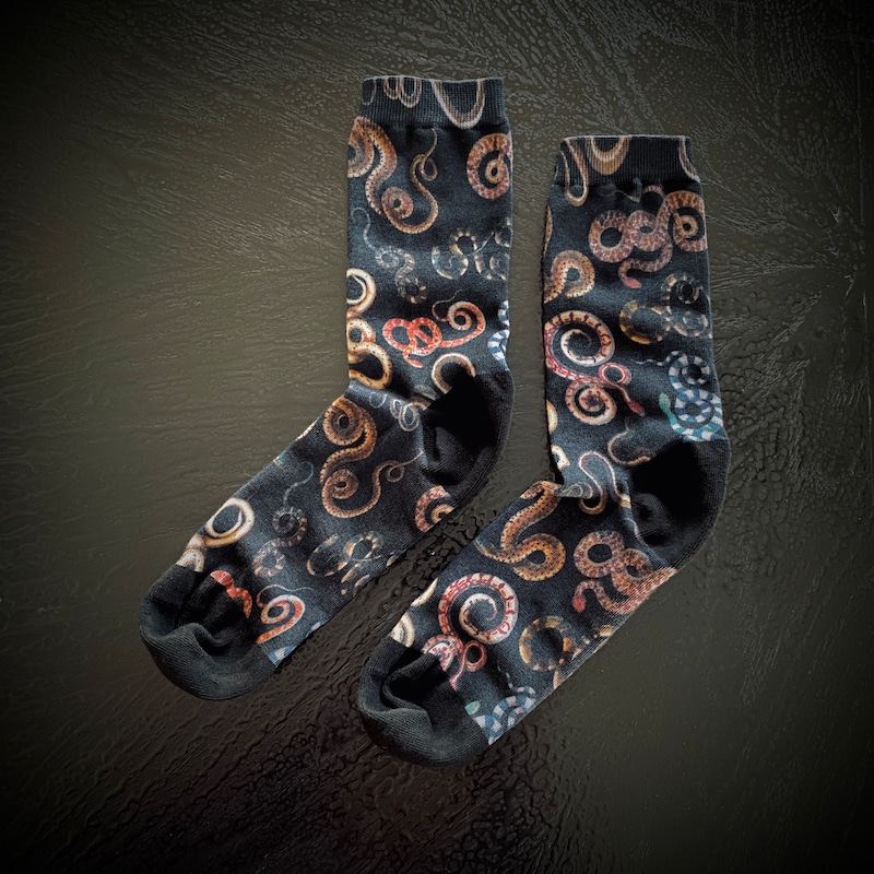 Printed Socks - Etsy