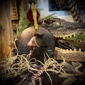 Edwardian Witch Beveled Glass Holiday Ornament - Etsy