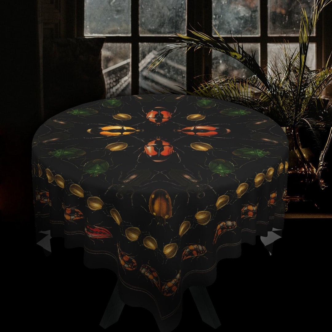 Antique Beetles Tablecloth - Etsy