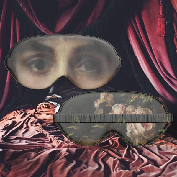 Gothic Sleep Mask - Etsy