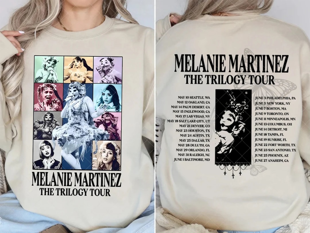 Melanie Martinez the Trilogy Tour 2024 Shirt, Portals Album Shirt ...