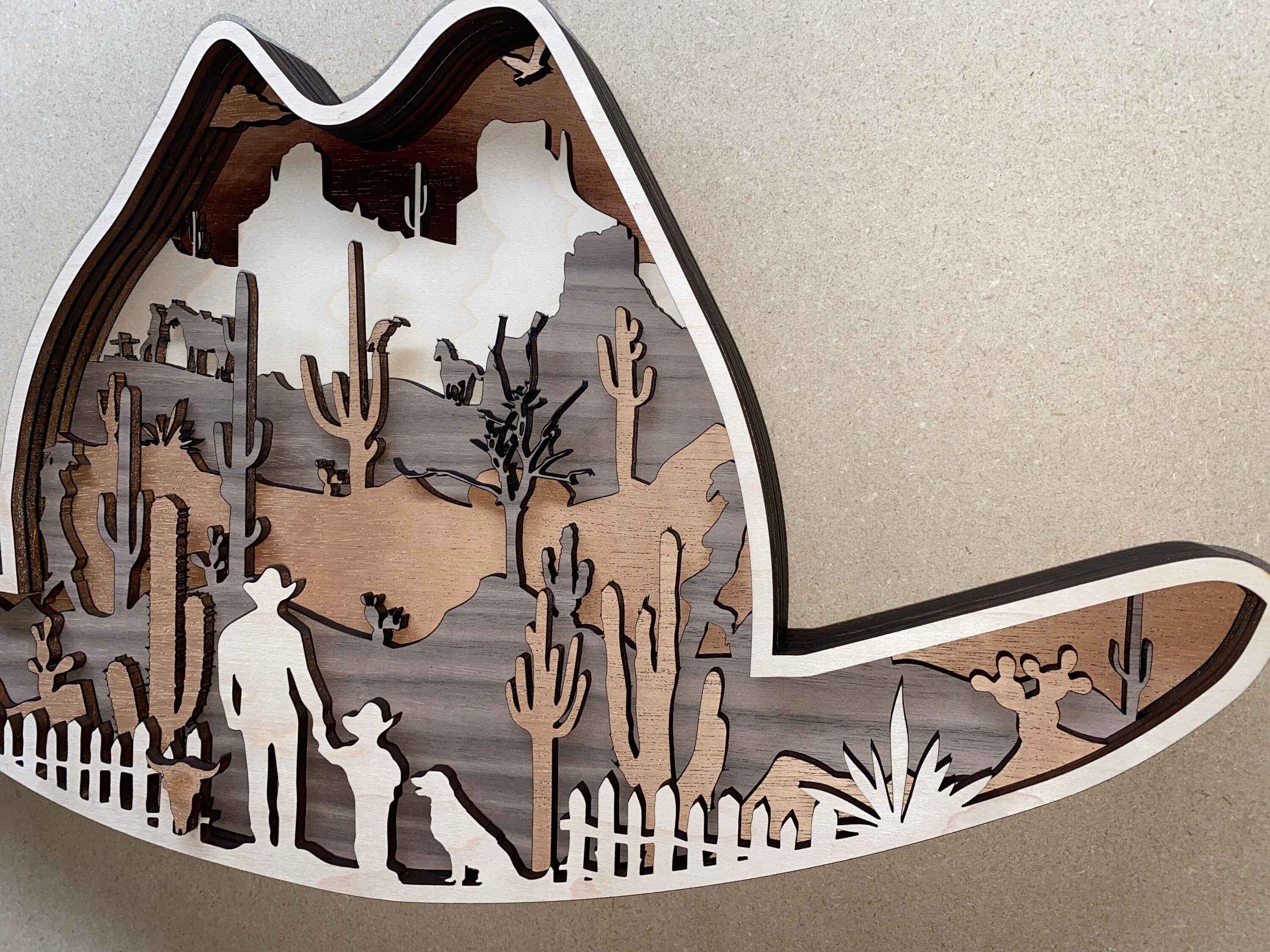 digital-file-7-layer-cowboy-hat-wall-art-multi-layer-etsy-canada