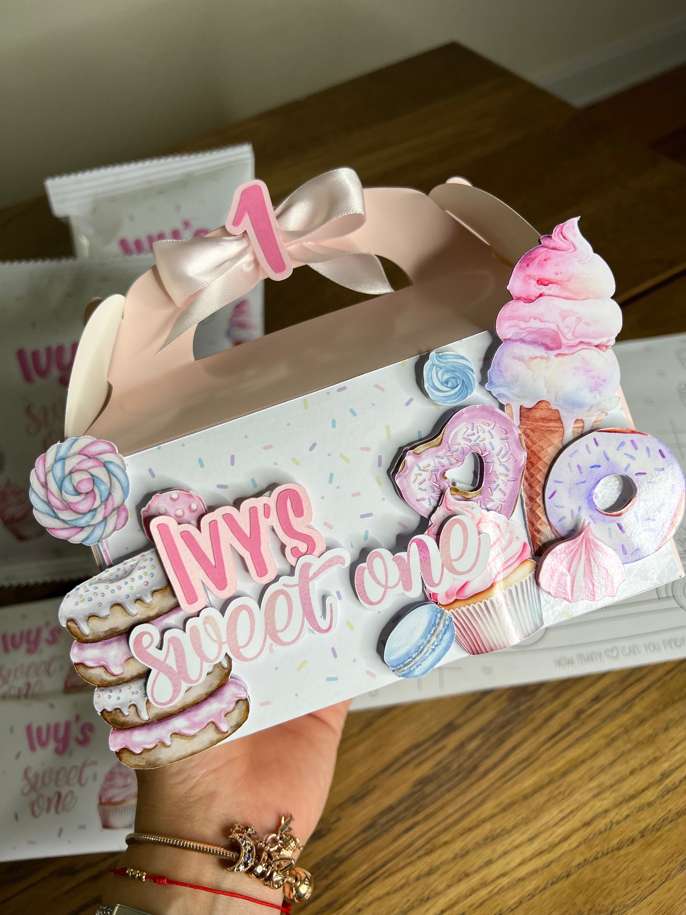 Custom Gable Boxes,candy Favor Boxes, Candyland Favor Boxes ,gable ...