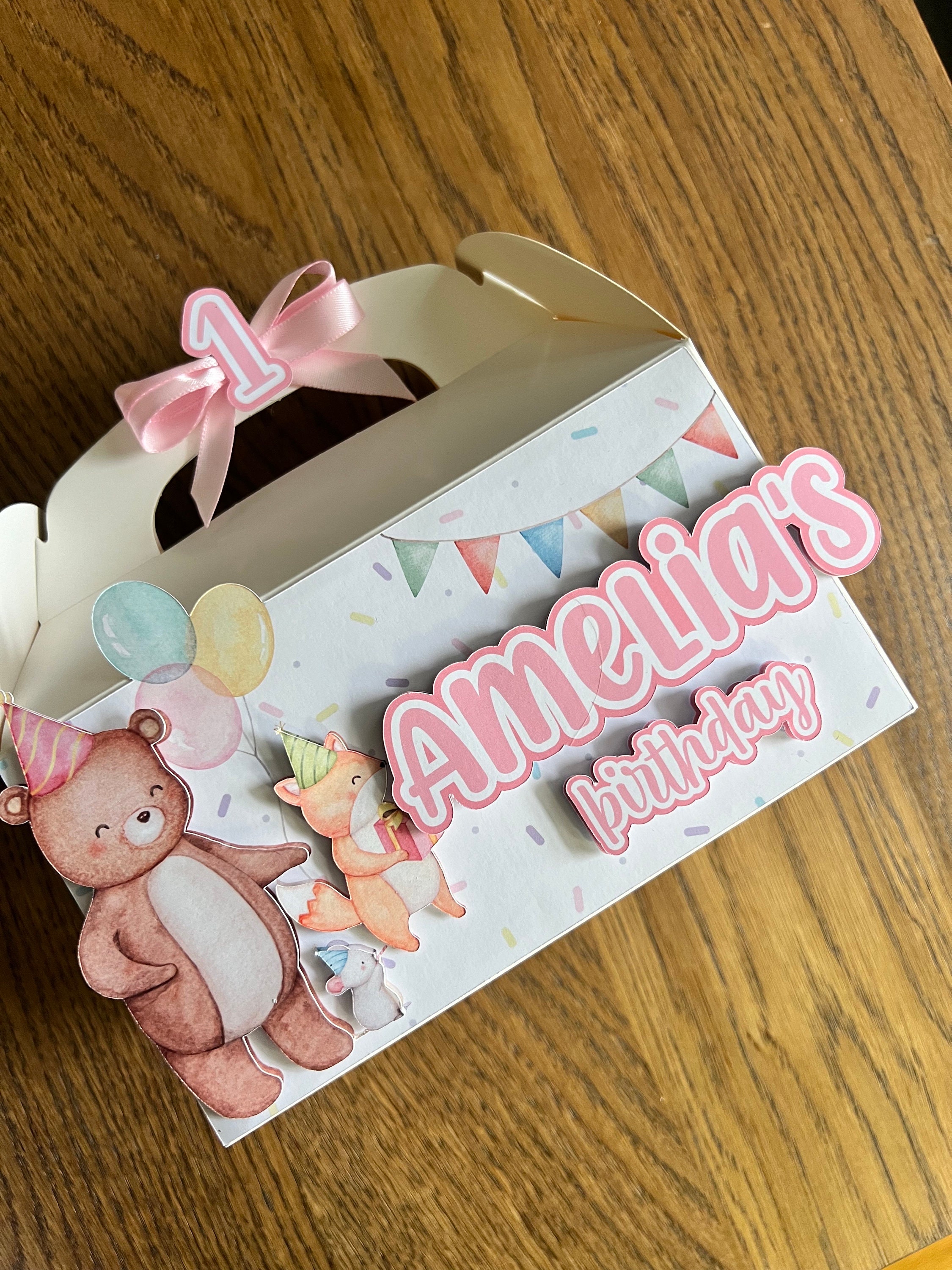 Custom Gable Boxes, Kids Favor Boxes, Birthday Favor Box ,gable Boxes ...