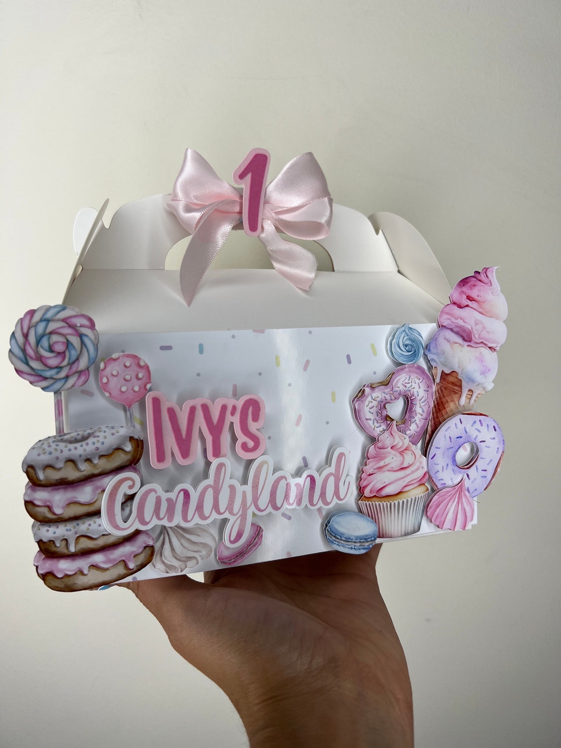 Custom Gable Boxes,candy Favor Boxes, Candyland Favor Boxes ,gable ...