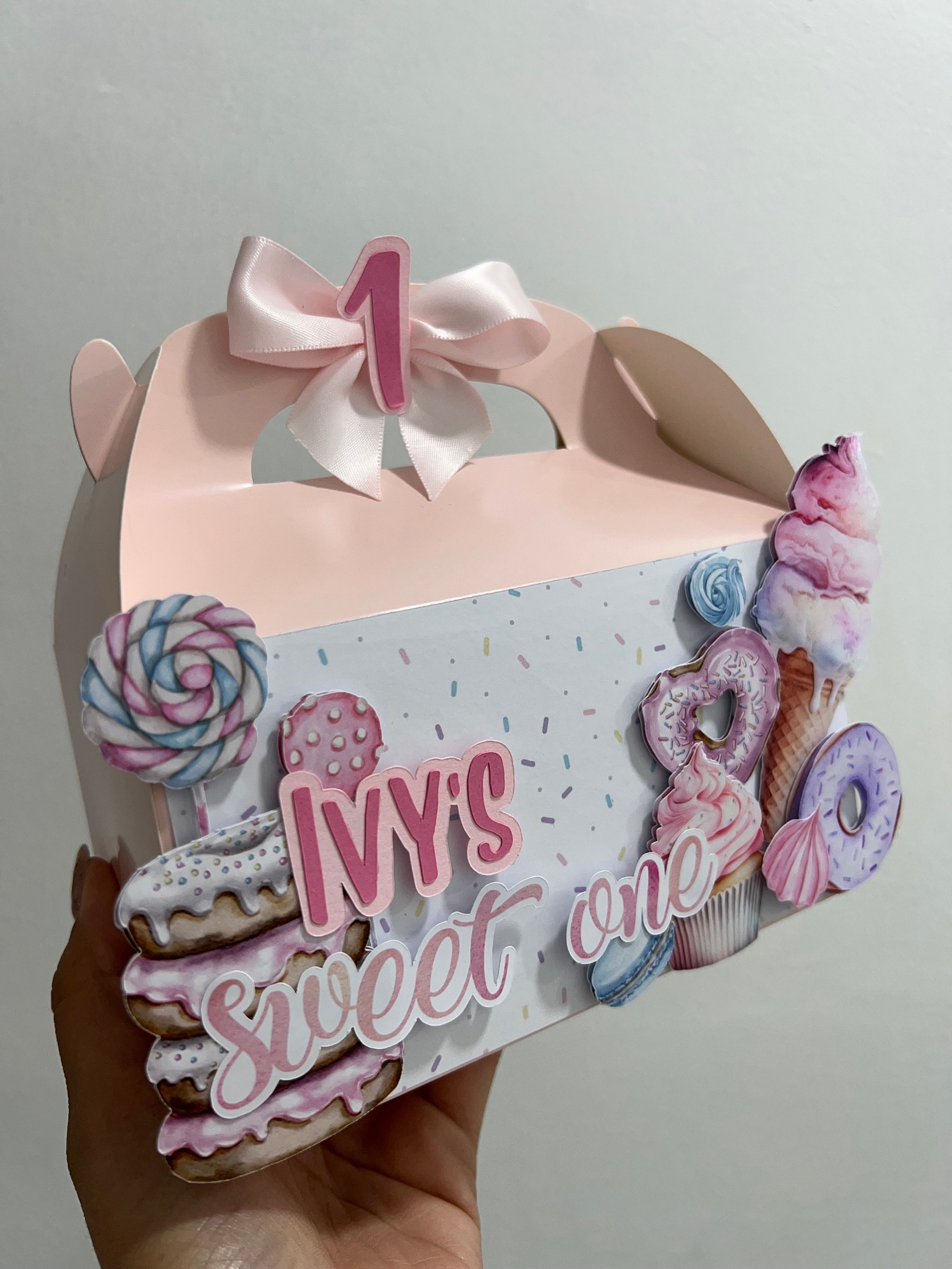 Custom Gable Boxes,candy Favor Boxes, Candyland Favor Boxes ,gable ...
