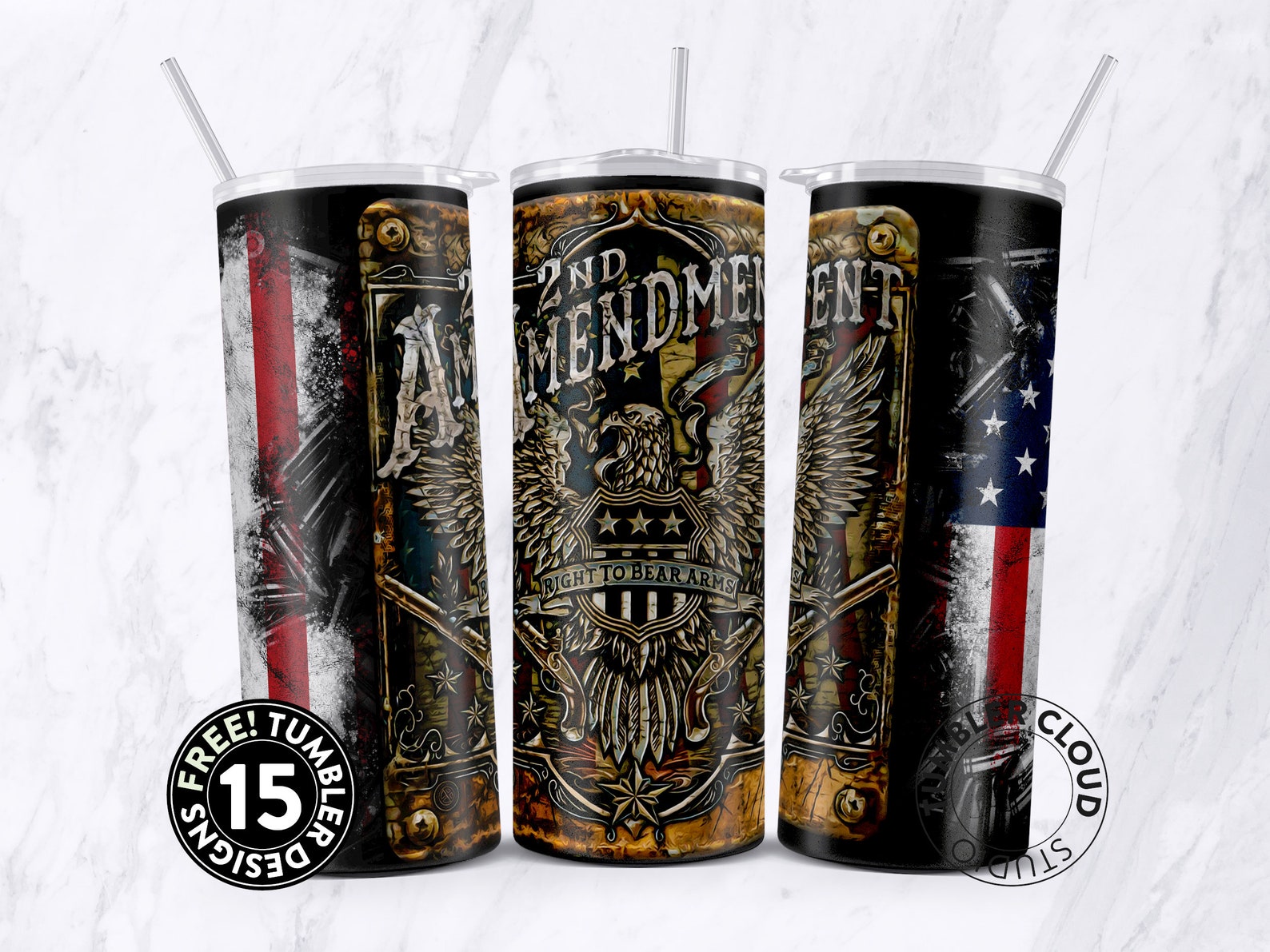 Second Amendment Tumbler Wrap PNG 2nd Amendment Sublimation - Etsy