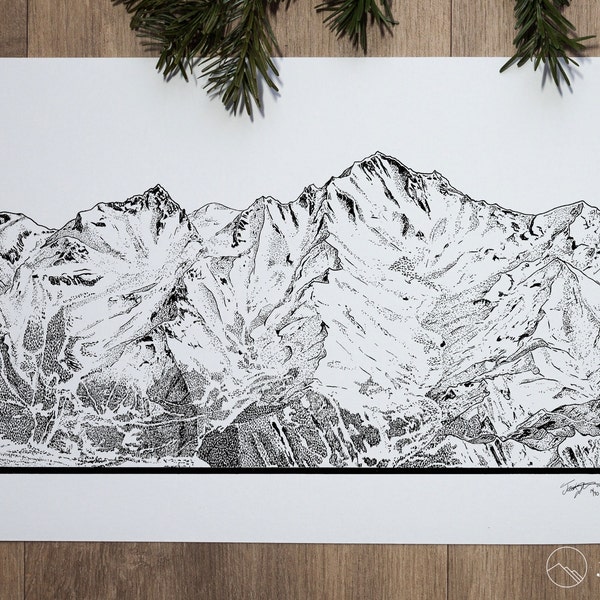 French Alps Art - Etsy