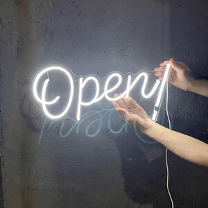 Neon Open Sign |neon Sign Custom | Neon Door Sign | Led Neon Sign ...