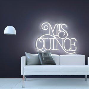 Custom Neon Sign | Mis Quince Neon Sign | Wedding Neon Sign | Neon ...