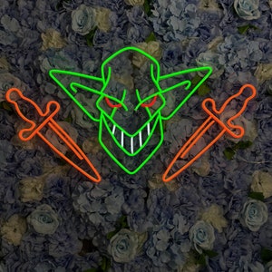 Neon Sign Custom ,custom Animation Neon Sign , Anime Neon Sign, Home ...