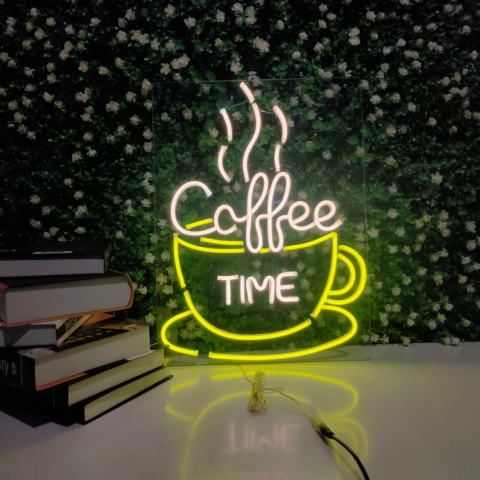 Coffee Neon Sign Coffee Time Cup Shop LED Light for Home Decor - Etsy