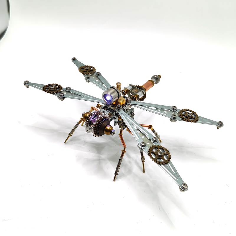 Steampunk Dragonfly Model - Etsy