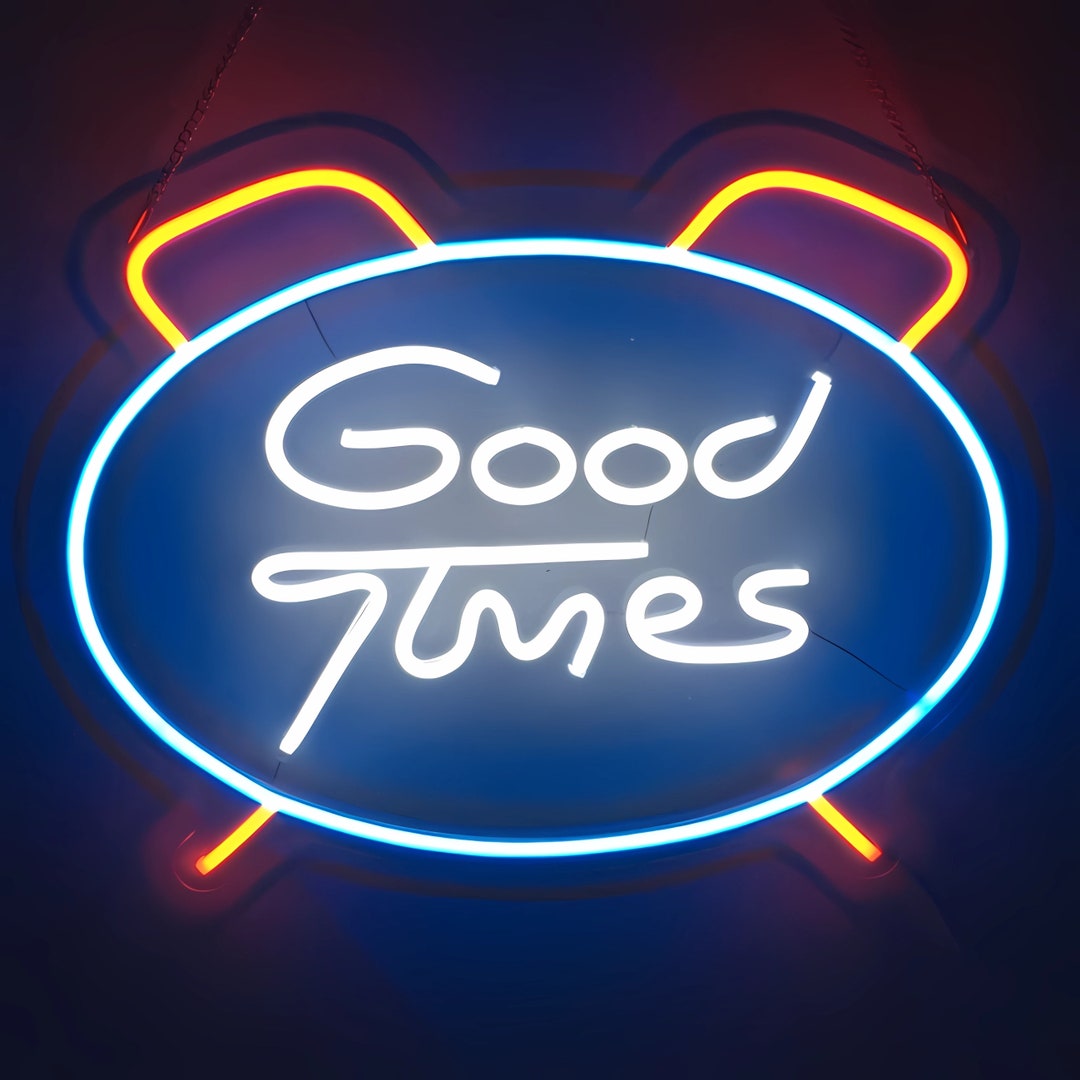 Custom Neon Sign | Neon Sign Good Time | Neon Sign Wedding | Neon Light ...