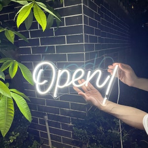 Neon Open Sign |neon Sign Custom | Neon Door Sign | Led Neon Sign ...