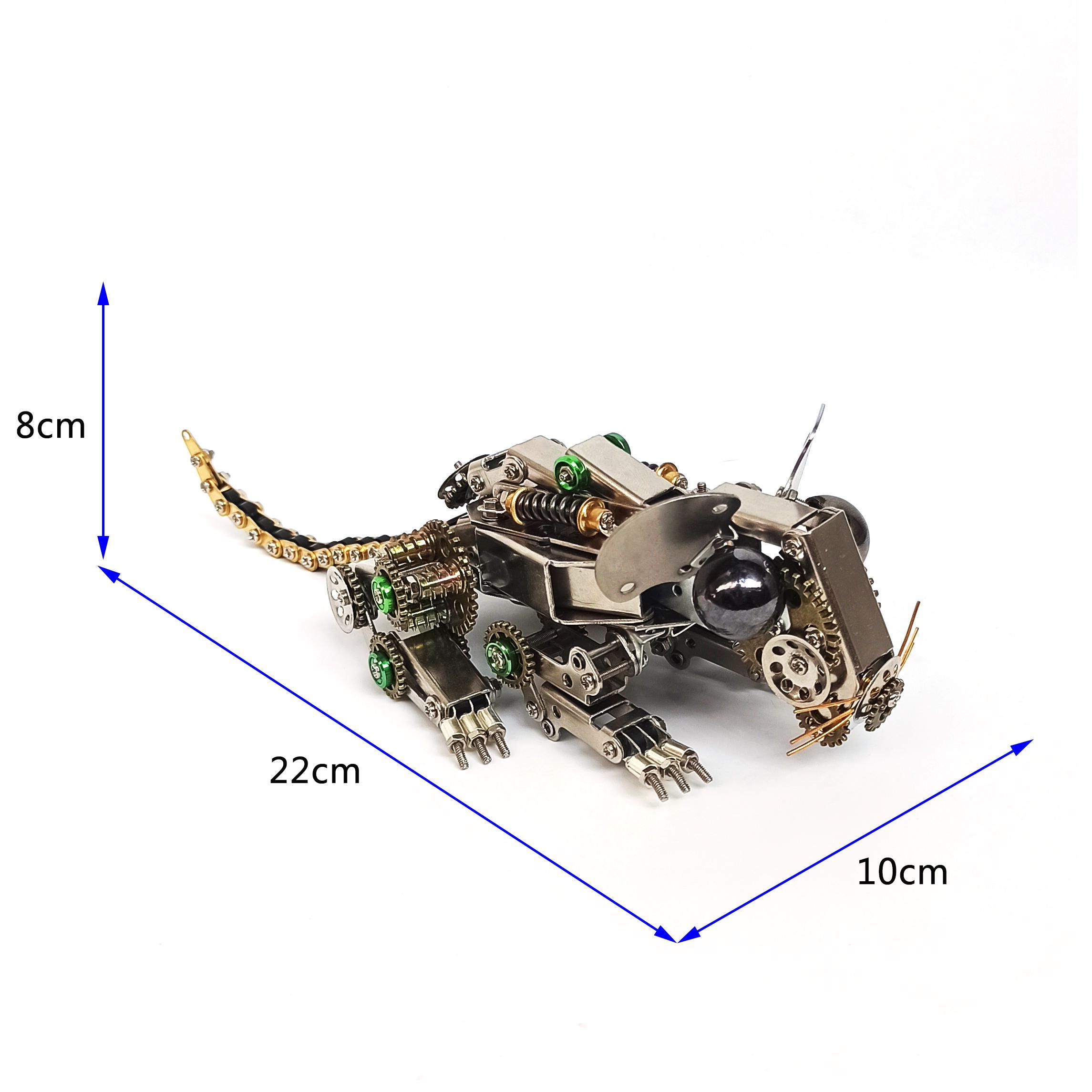 Steampunk Mechanical Mouse Metal Craft Kit DIY Assembly Puzzle for ...