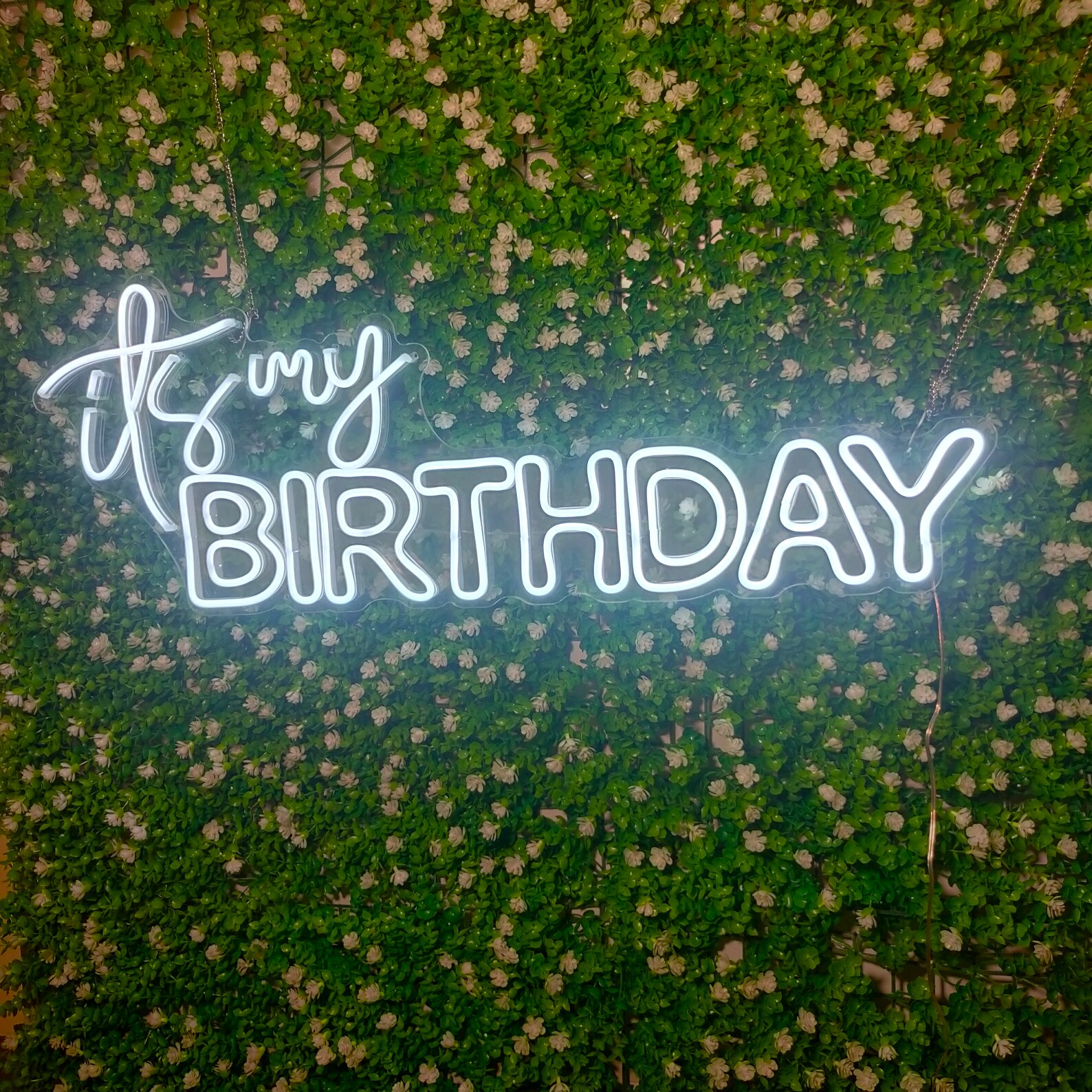 Custom Neon Sign It's My Birthday Neon Sign Happy Birthday Neon Sign ...