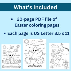 Easter Coloring Pages for Kids, Printable Easter Coloring Pages ...