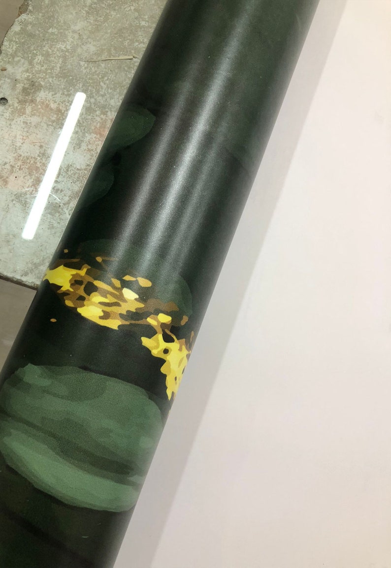 Abstract Vinyl PVC Flooringold Vinyl Flooringgold Yellow - Etsy