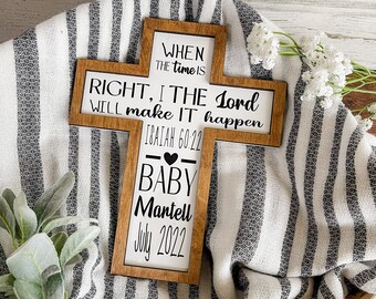 Personalized Wooden Cross - Etsy