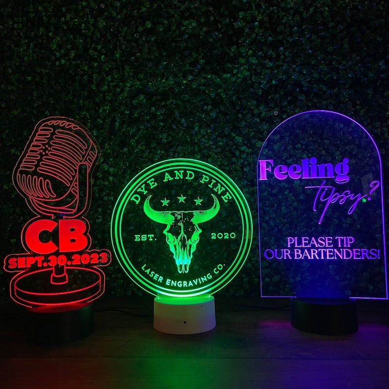 Custom Led Signs - Etsy