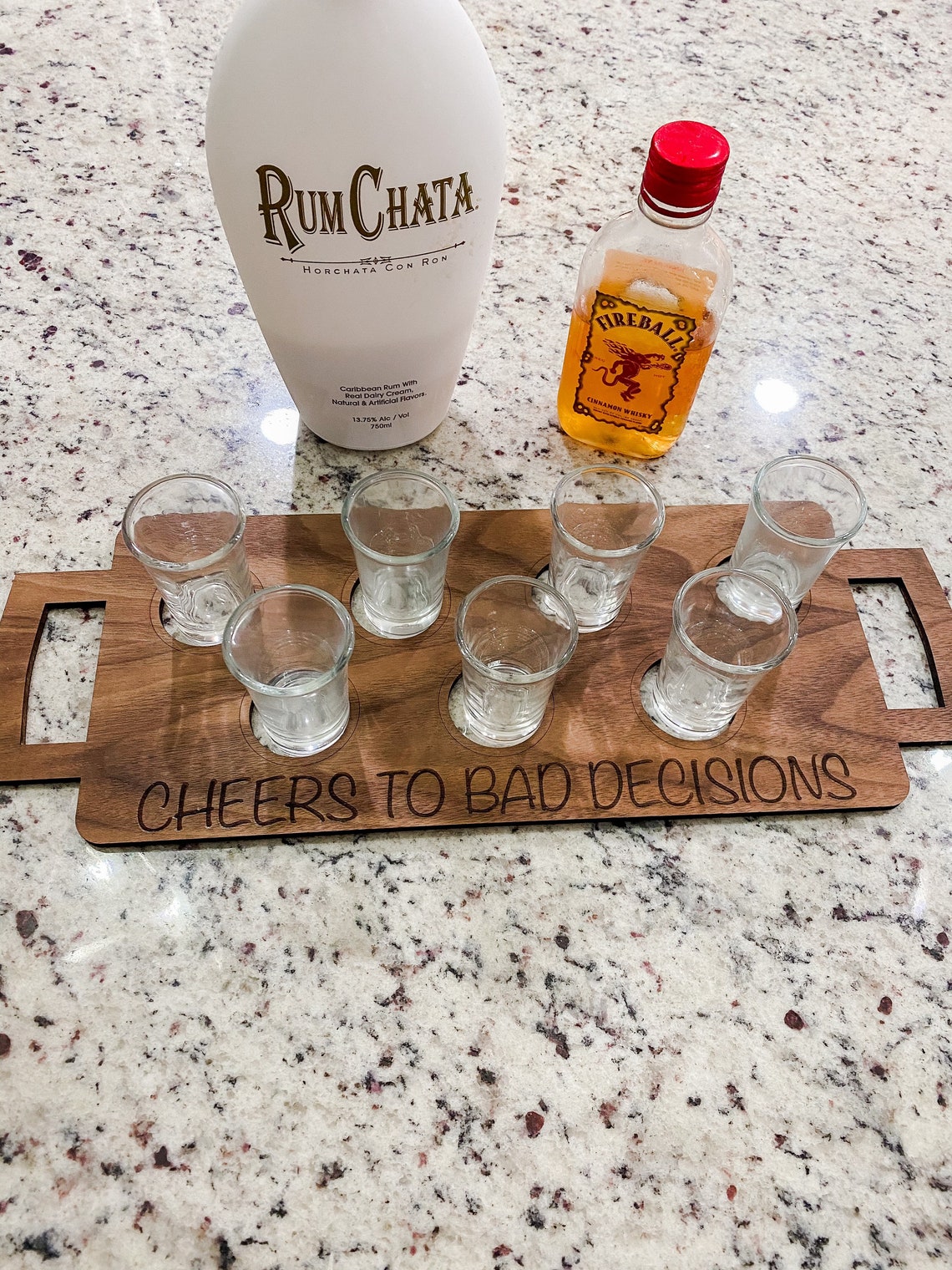 Shot Glass Tray Liquor Tray Drinking Party Tray Wood Tray Etsy