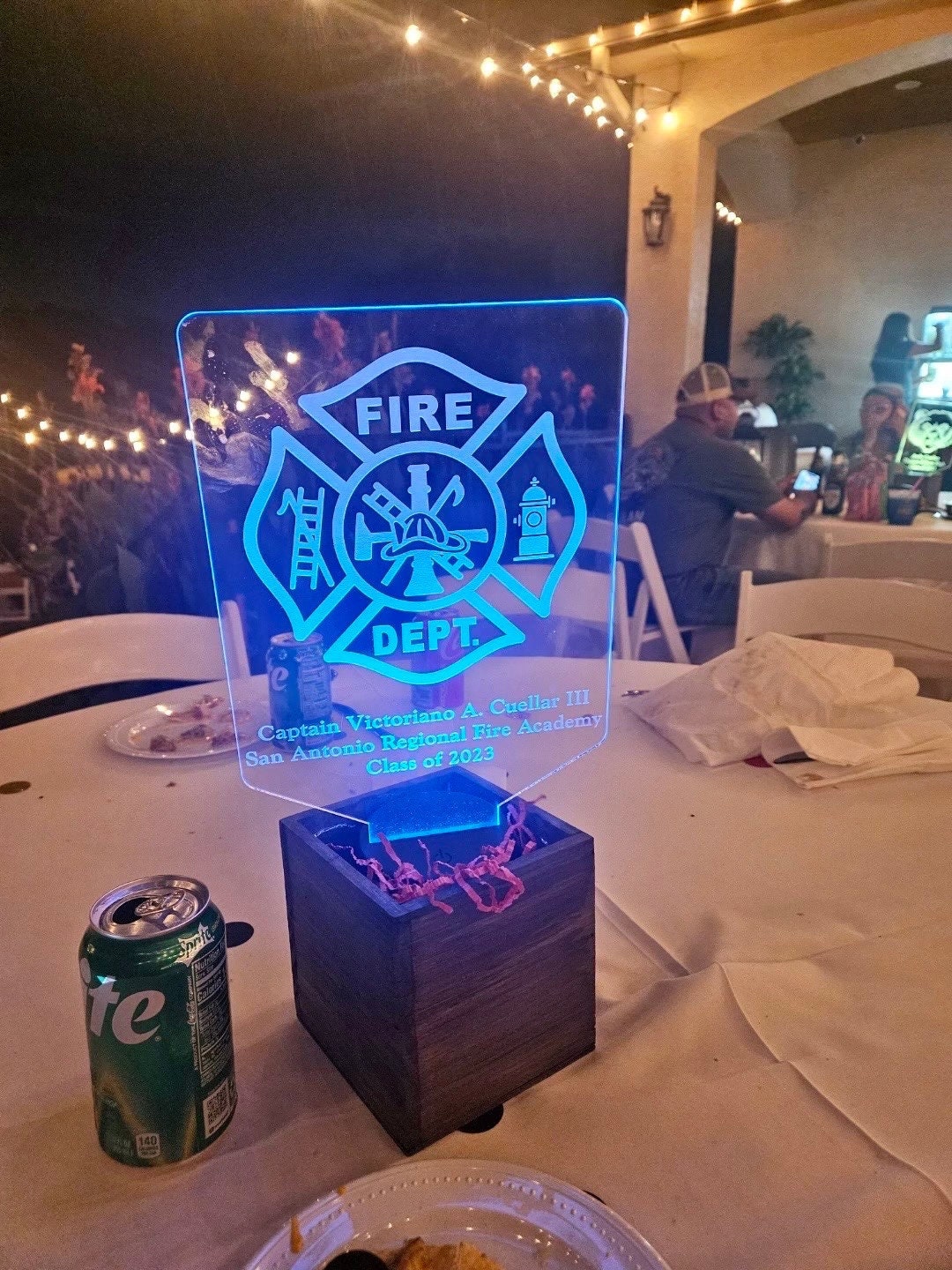 LED Centerpiece Sweet 16 Bar Mitzvah Acrylic LED - Etsy