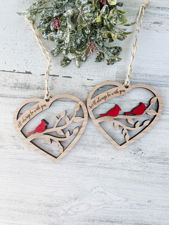 Cardinal Ornament Cardinal Memorial Christmas Ornament - Etsy