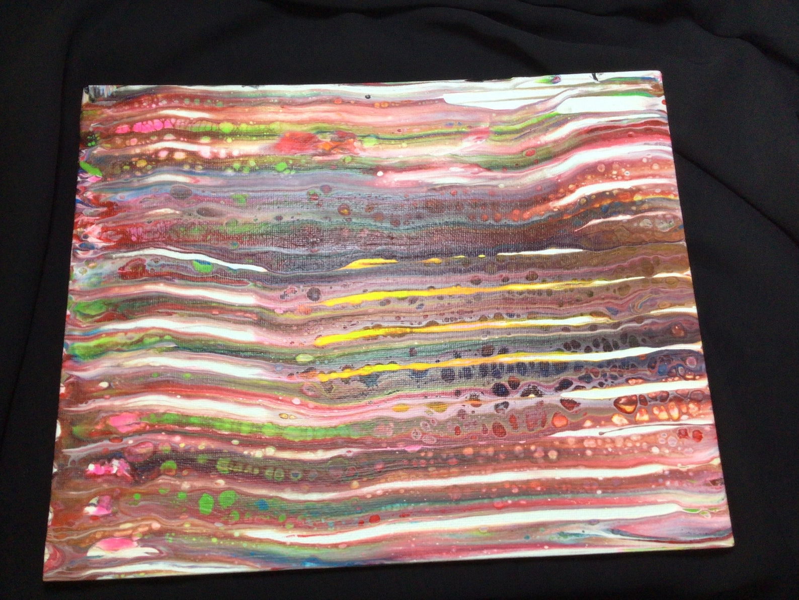 Acrylic Paint Pour Canvas Panel Board - Etsy