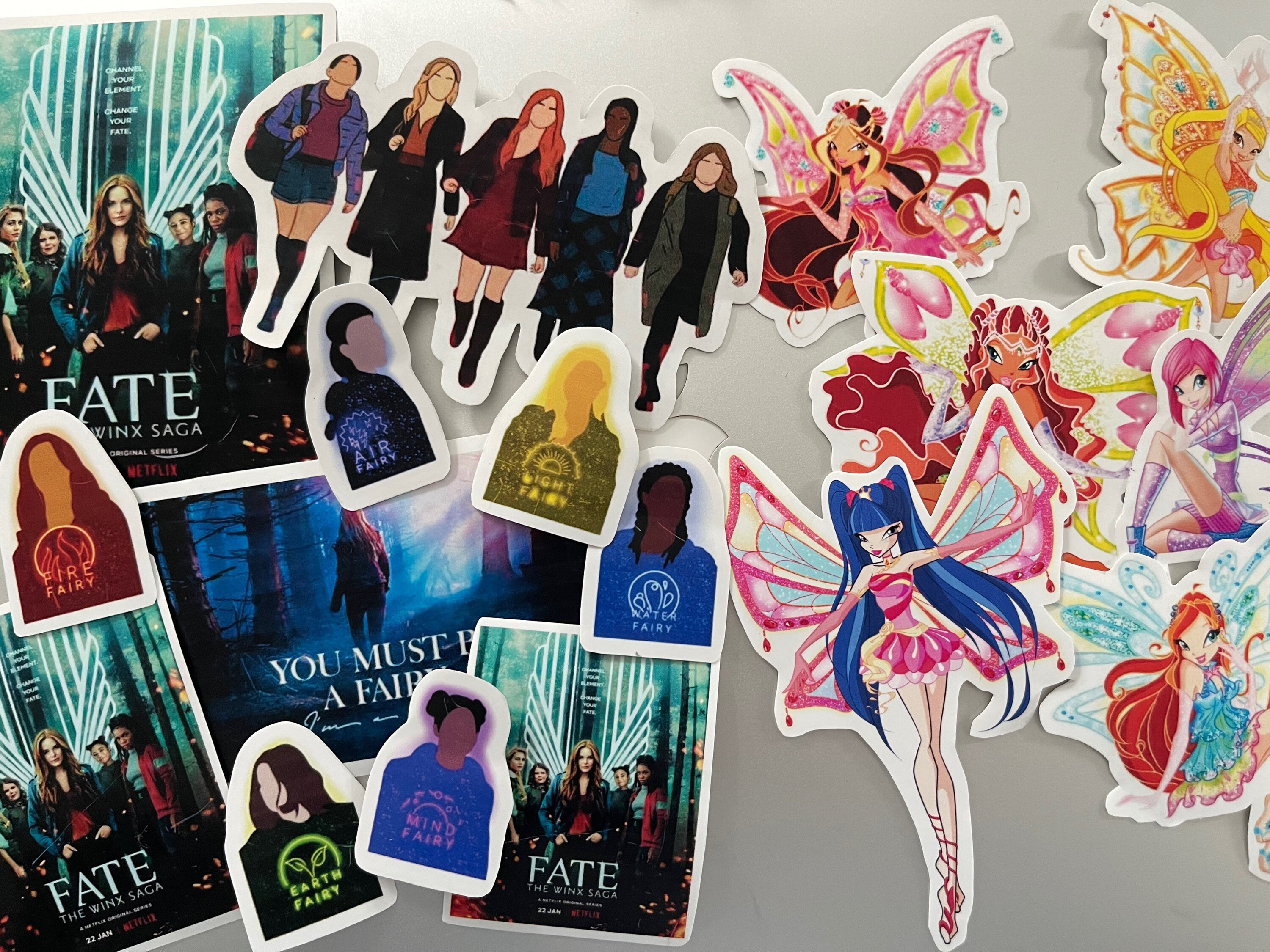 Winx Sticker sets | Etsy