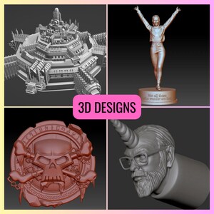 CUSTOM 3D Models Rendering + Print - 3D Designing, 3D Model Design, 3D Modeler & 3D Modeling ...