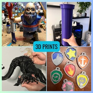 CUSTOM 3D Print Service, 3D Prints, 3D Printed, 3D Printing Service + Design. Custom 3D Printing ...