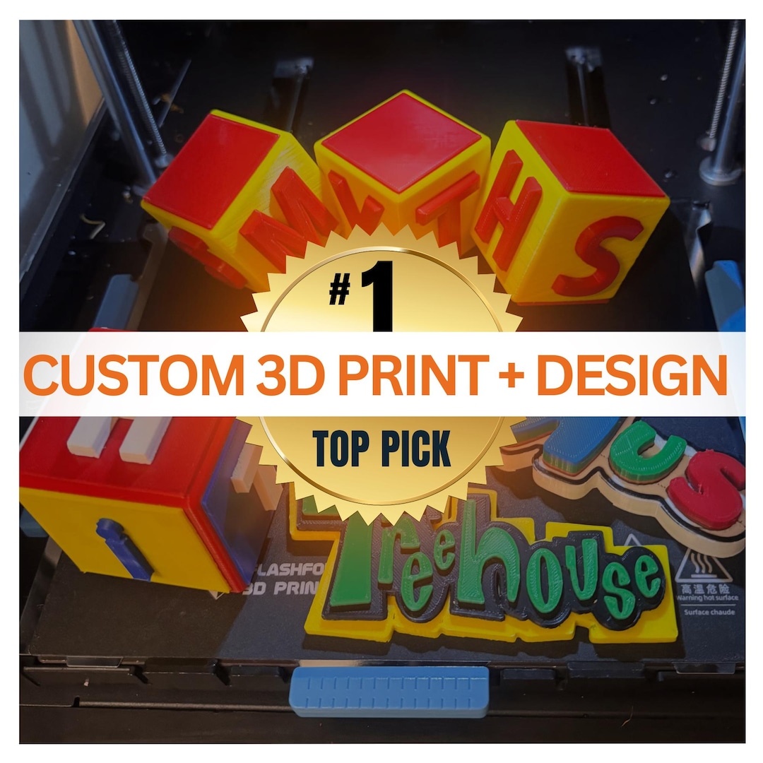 CUSTOM 3D Prints, 3D Printing, 3D Printed, 3D Printing Service + Design ...