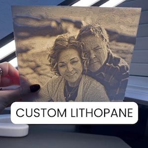 Custom 3D Printed Photo Frame - Lithophane - Memory Picture Statue ...