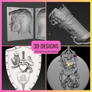 Custom 3D Printing Service, FDM & SLA Prints - Etsy
