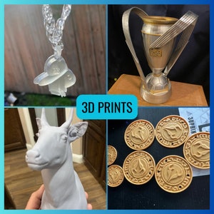 CUSTOM 3D Print Service, 3D Prints, 3D Printed, 3D Printing Service + Design. Custom 3D Printing ...