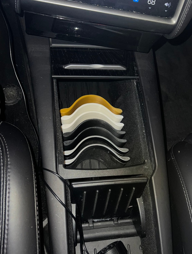 Tesla Model S & Tesla Model X Center Console Divider Tray - Etsy