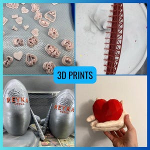 Custom 3D Printing Service, Personalized 3D Prints, Prototypes - Etsy