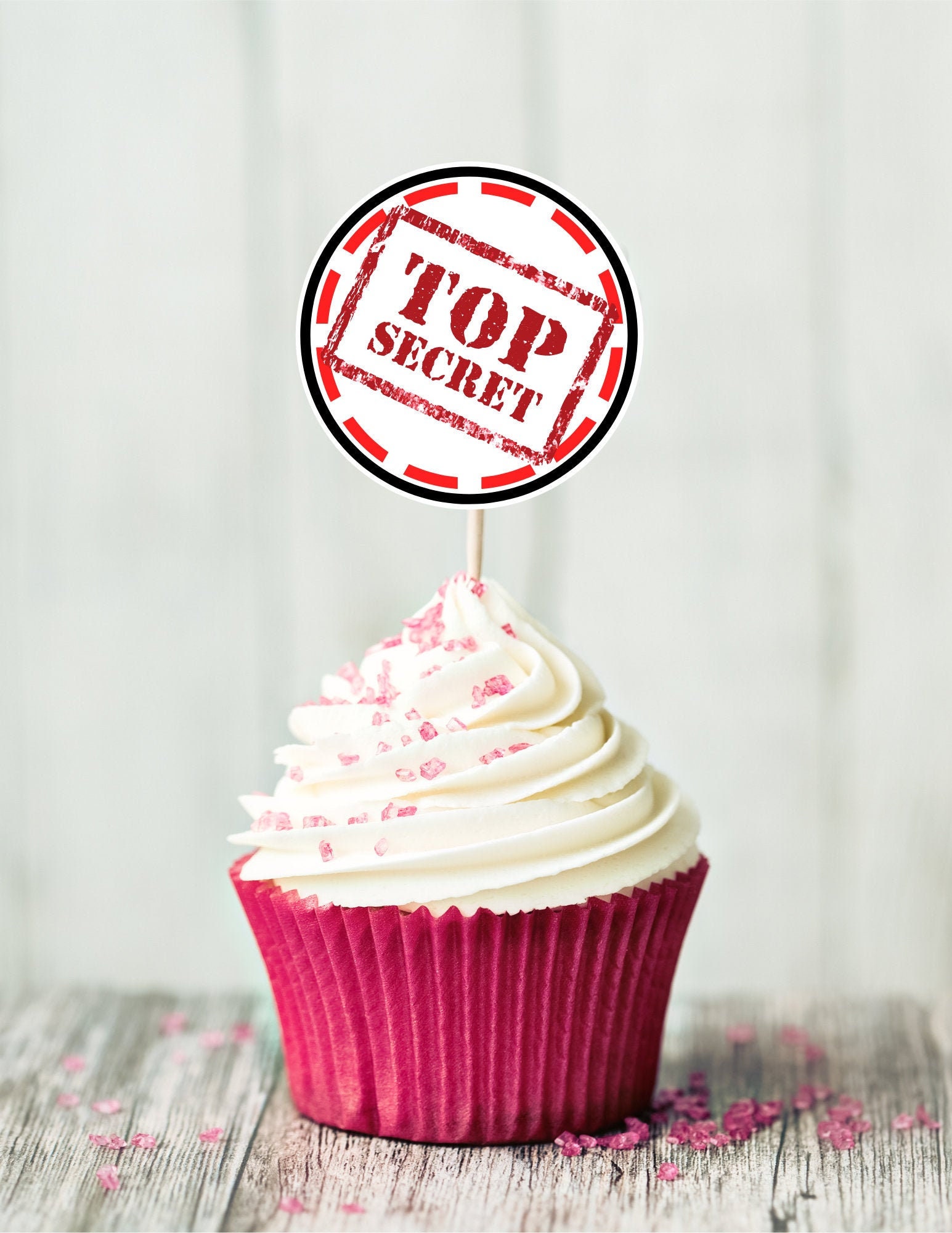 Spy, Secret Agent Cupcake Toppers; Kids Birthday Party - Etsy