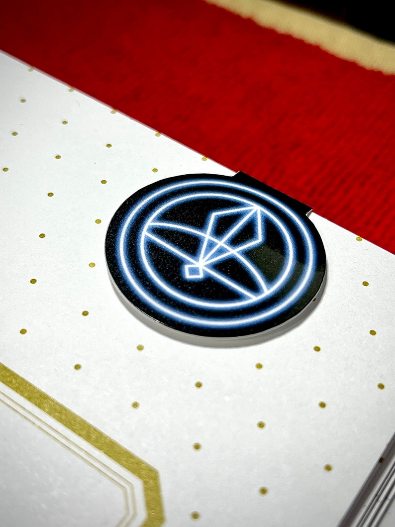 The Owl House Magic Glyphs Magnetic Bookmarks - Etsy