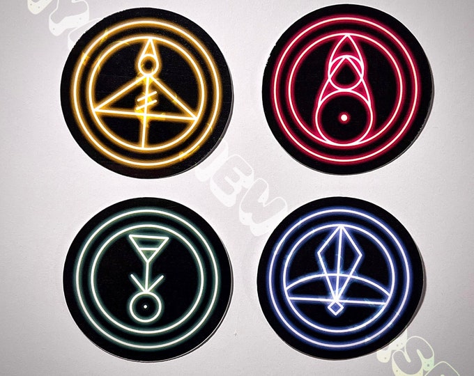 Light Glyph Necklace - Etsy