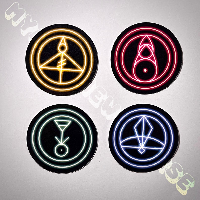 The Owl House | Magic Glyphs Vinyl Stickers - Etsy