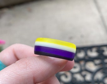 Non Binary Ring | Etsy
