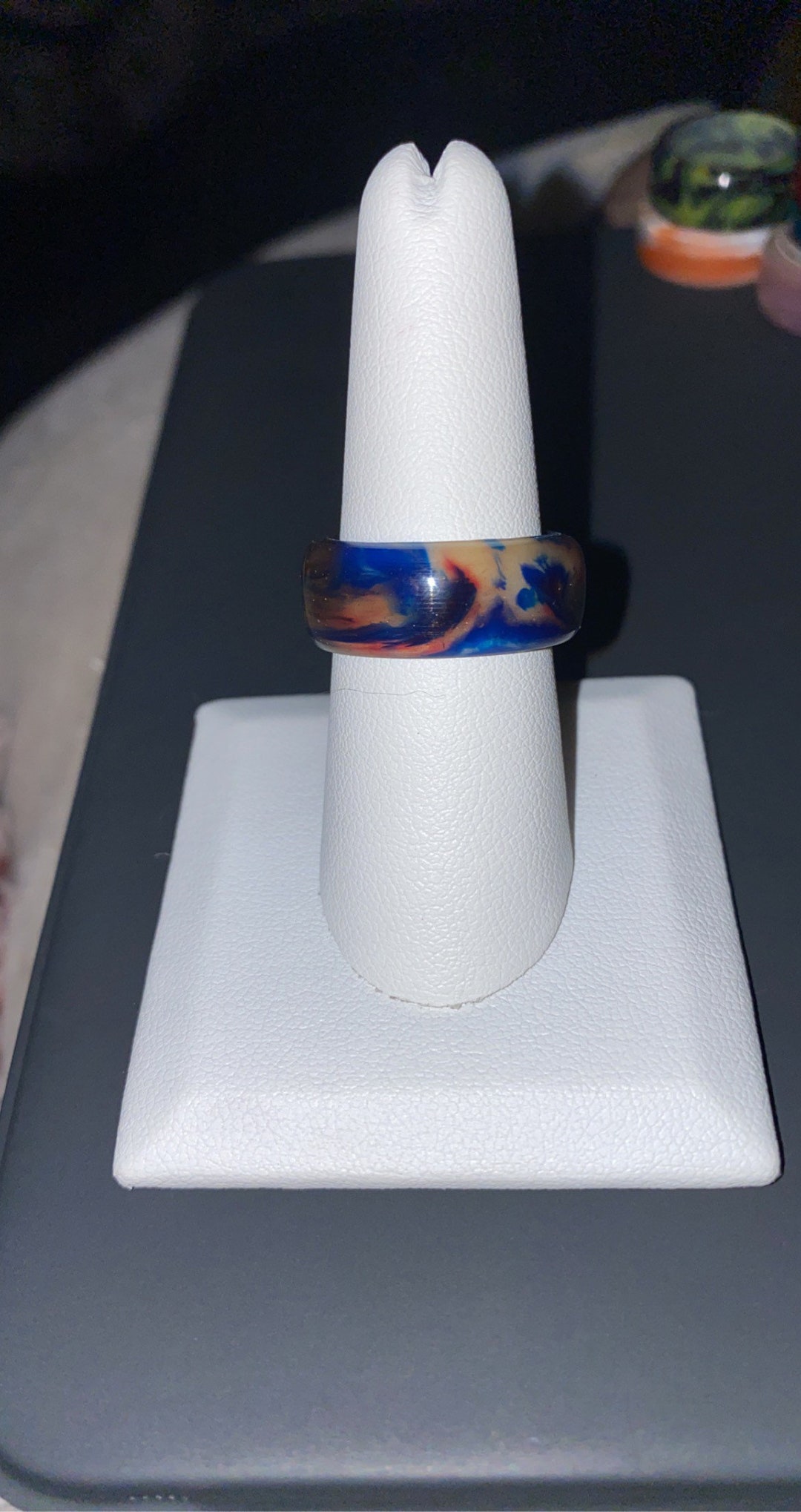 Galaxy Handcrafted Bowling Ball Ring - Etsy