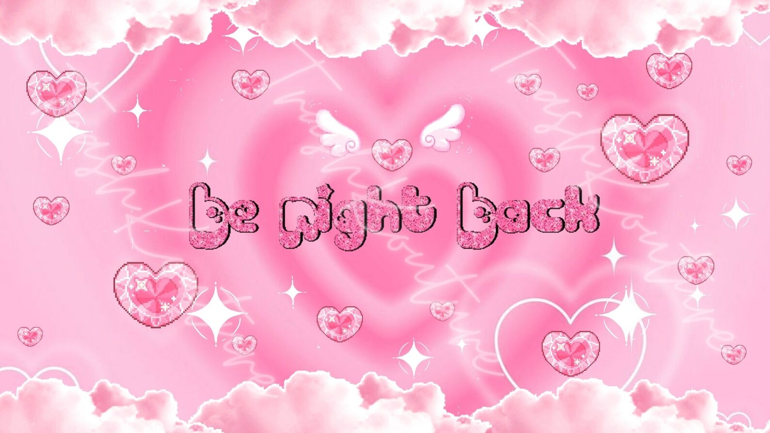 Animated Y2K Bling Twitch Screen Package - Etsy