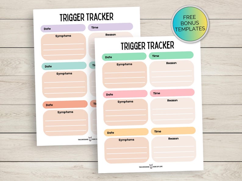 Chronic Illness Symptom Tracker - Etsy
