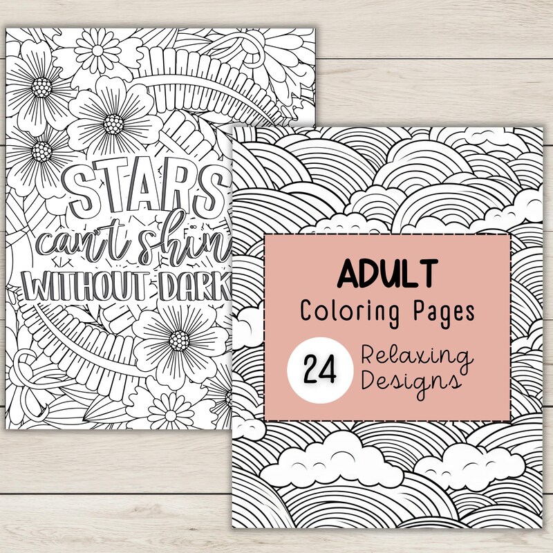 Recovery Coloring Pages - Etsy