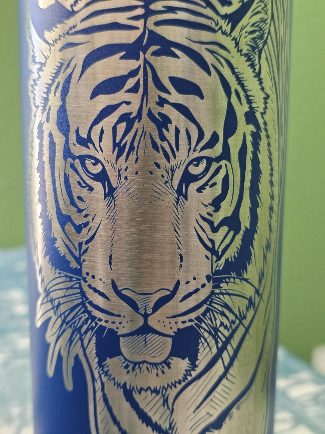 Bunga the Malayan Tiger | Laser-engraved Stainless Steel Insulated ...